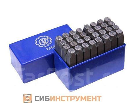 Клейма буквенные 5 мм, новый, в наличии во Владивостоке