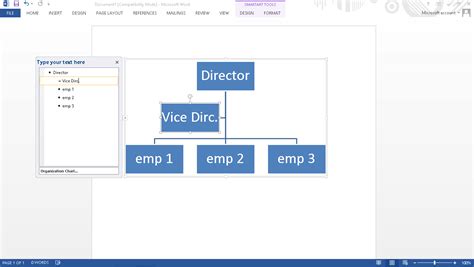 How To Create An Organizational Chart In Word Edrawmax Online