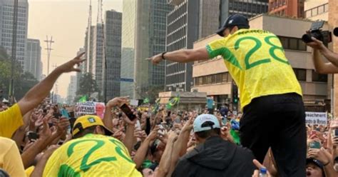 Bolsonaro Acusa Marçal De Fazer Palanque às Custas Dos Outros Em Ato