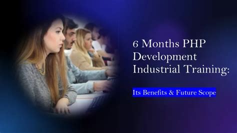 Ppt Months Php Industrial Training In Mohali Chandigarh Wiznox Powerpoint Presentation