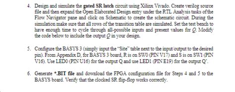 Solved Part 2 Gated Sr Latch We Can Further Control The