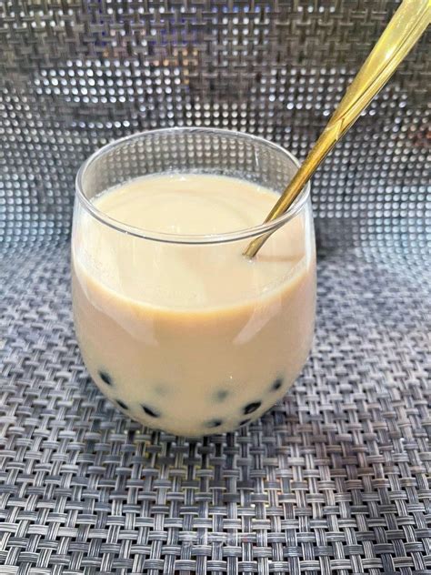黑糖珍珠奶茶的做法黑糖珍珠奶茶怎么做蒍鉨变乖々的菜谱美食天下