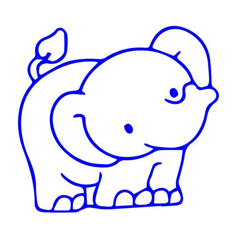 Kleurplaat Olifant Kleurplaat Vrogue Co