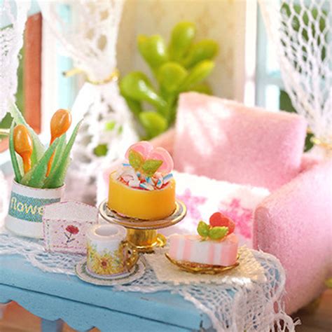 Romantic Castle Diy Miniature House Kit Fifijoy