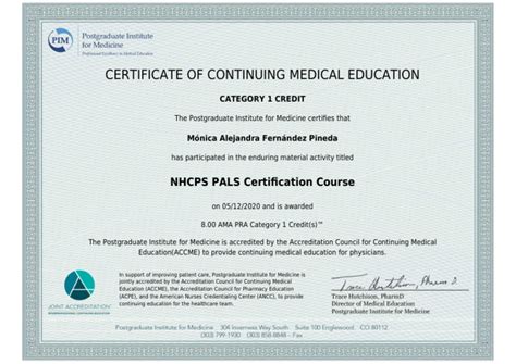 Pals Certificate Pdf Science And Mathematics