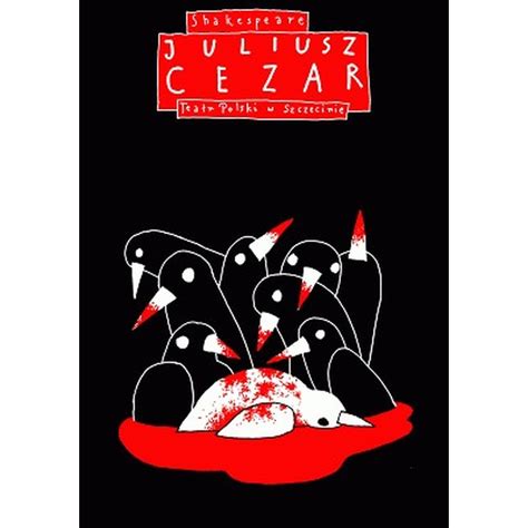 Julius Caesar Shakespeare Polish Theater Poster