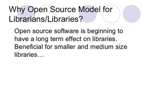 Open Source Software Oss Scope And Implication