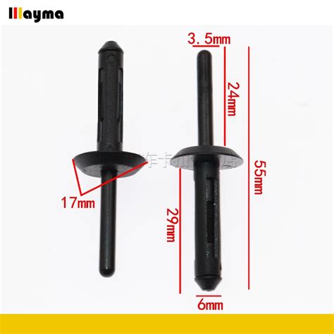 고품질 자동차 범퍼 펜더 플라스틱 리벳 리테이너 패스너 Bmw 3 시리즈 E90 E92 E93 F30 E81 E82 E87 E60 F10 F20 F22 F23자동 잠금