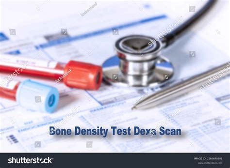 Bone Density Test Dexa Scan Testing Stock Photo 2166690801 Shutterstock