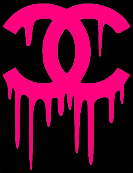 Dripping Chanel Logo