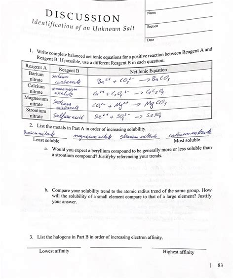 Solved For The Number 3 The Elements They Are Talking Abou Chegg Com
