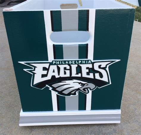 Philadelphia Eagles Inspired Storage Box Eagles Storage Etsy