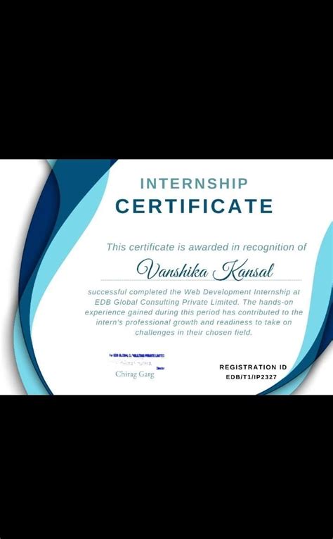 Vanshika Kansal On Linkedin Webdevelopment Internship Excitedtolearn