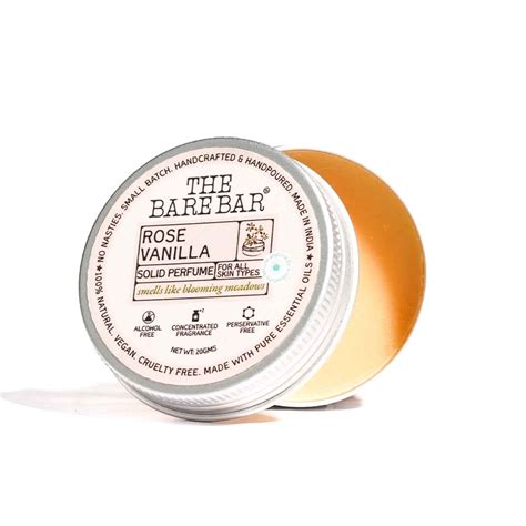 The Bare Bar Rose Vanilla Cream Deodorant 20 Gm Aluminium Free
