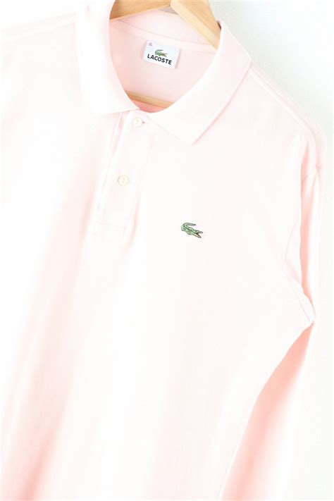 M Lacoste 라코스테 카라 긴팔티셔츠 파스텔톤 세컨웨어