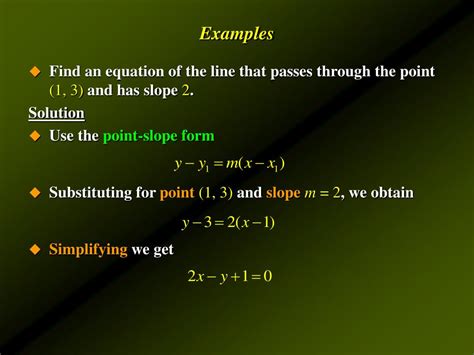 Ppt The Cartesian Coordinate System And Straight Lines Equations Of Lines Powerpoint