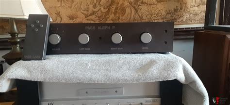 Pass Labs Aleph P Preamplifier Black Photo 4119506 Us Audio Mart