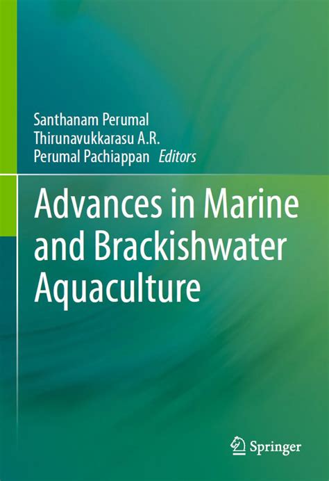 Advances In Marine And Brackishwater Aquaculture Vetbooks