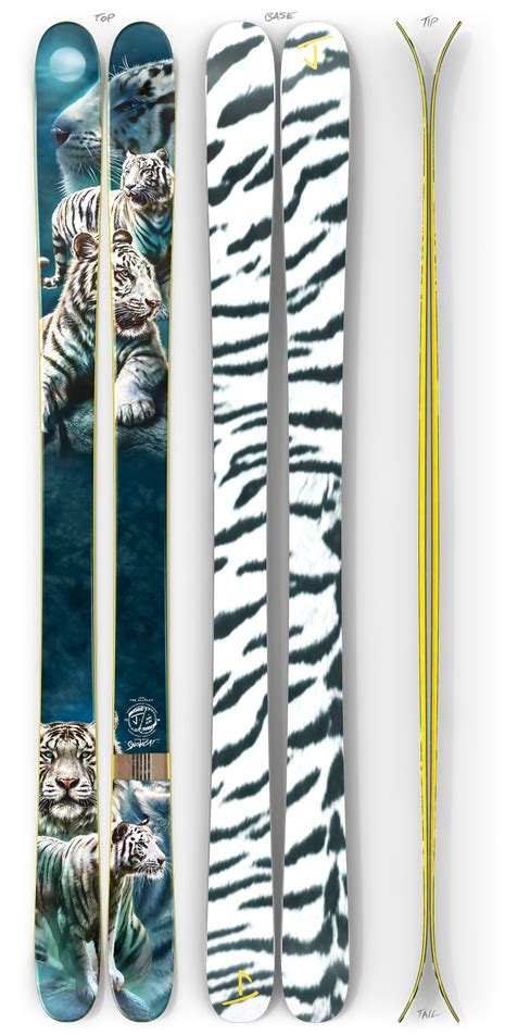 The Allplay Snowcat Tami Alba X J Collab Limited Edition Ski · J Skis