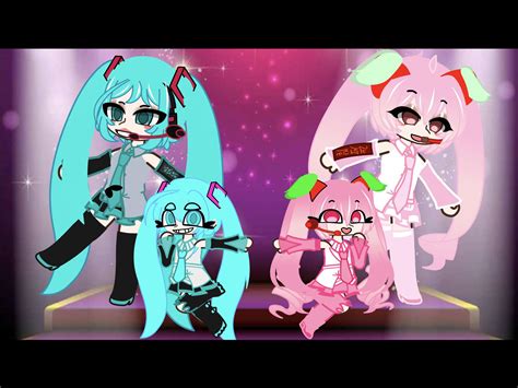 Hatsune Miku Sakura Miku And Mini Versions R Gachaclub