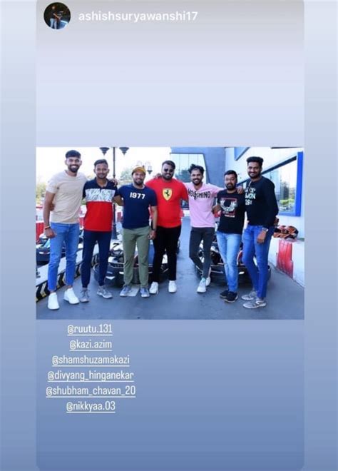 Csks Cricketer Ruturaj Gaikwad Takes Day Off Participates In Car Race