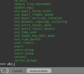 Python Documentation For Accessable Object Properties Blender Stack