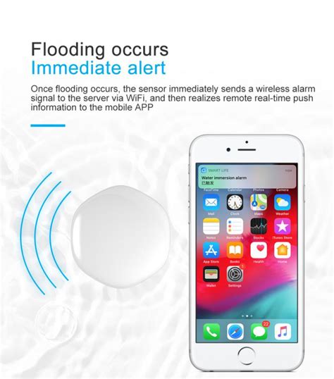 21pcs Wifi Water Immersion Sensor Waterproof For Vicedeal