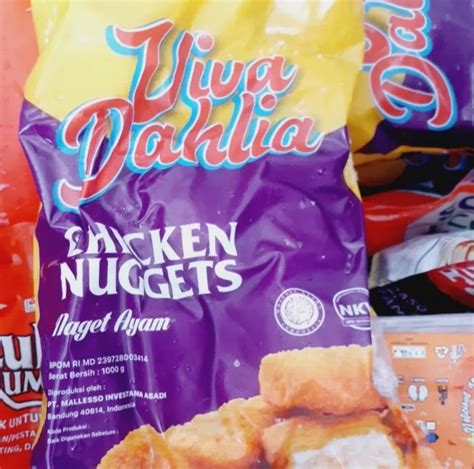 Nuget Chicken Viva Dahlia Frozen 1kg Lazada Indonesia