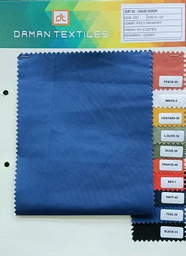 Plain Solids Polyester Memory Fabric Multicolour At Best Price In