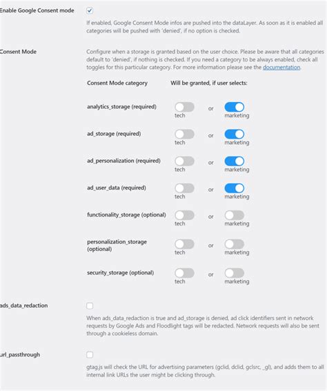 Google Consent Mode V2 For WordPress Implementation Example