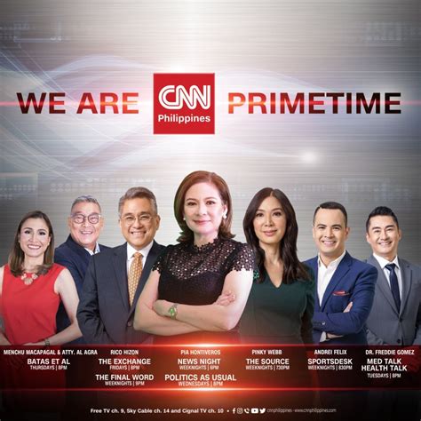 We Deliver News You Can Use And More We Are Cnn Philippines Primetime