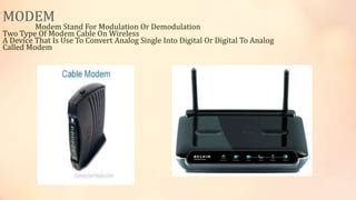 Name HUB BRIDE ROUTER SWITCH MODEM PPTX