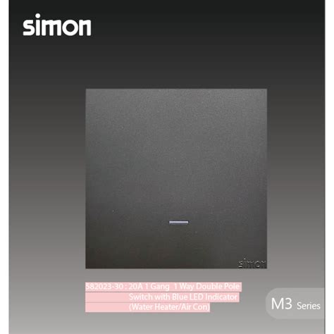 Simon[european Brand] M3 Series Black Switch Switches And Socket Outlet