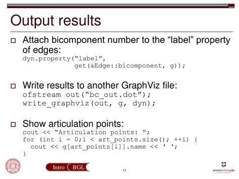 PPT Large Scale Network Analysis With The Boost Graph Libraries PowerPoint Presentation ID