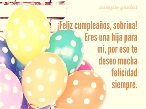 Eres Como Mi Hija Sobrina Cumple Genial
