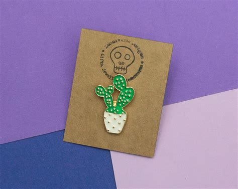 Cacti Enamel Pin Zooniverse Designs