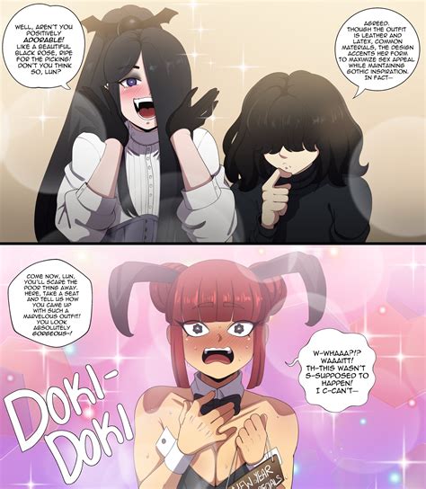 Rule 34 1girls 2boys Big Breasts Black Hair Blackwhiplash Blushing