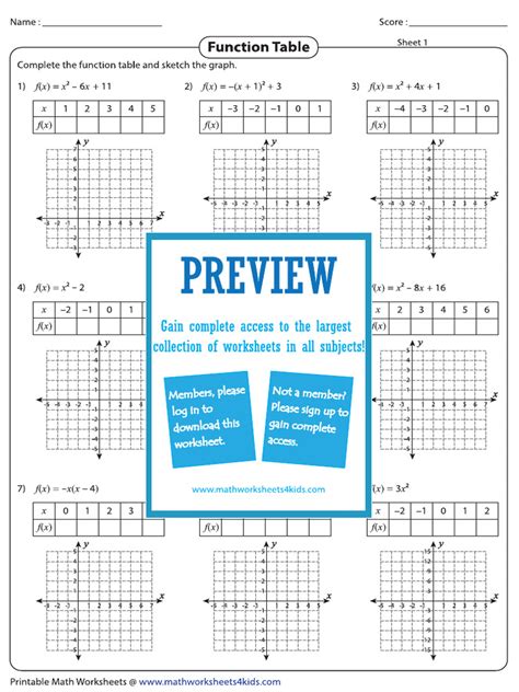 Function Table 1 Pdf