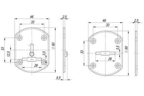 Накладка Fuaro (Фуаро) на сувальдный замок ESC.S-lift+S/OV.set (ESC021 ...