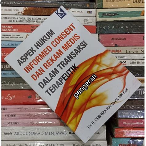 Jual Aspek Hukum Informef Consent Dan Rekak Medis Dalam Transaksi