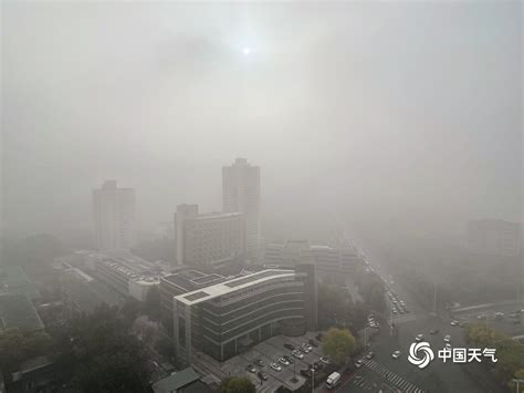 天津发布雾和霾双预警 能见度变差影响出行 天气图集 中国天气网