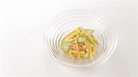 【腎臓病食】マカロニサラダ ウェルネスレシピ