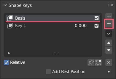 Blender シェイプキー Shape Keys を適用する方法 reflectorange net