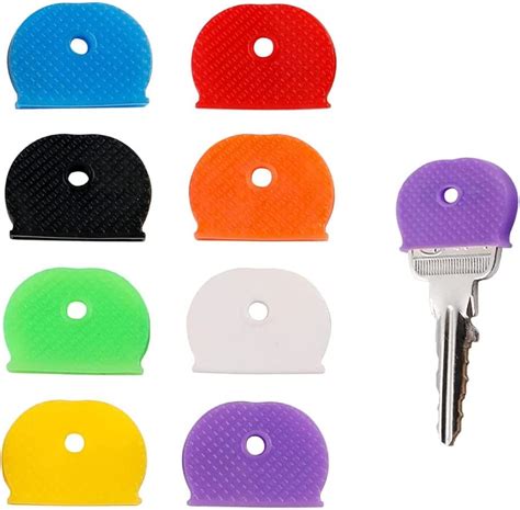 Key Cap Cover Set 16 Pcs Plastic Key Cap Identifiy Cover Tags For Easy
