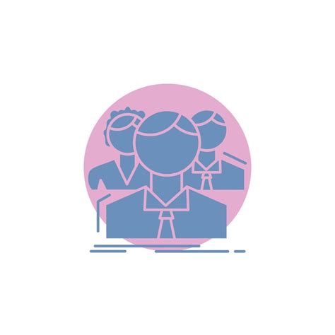 Group Multiplayer People Team Online Glyph Icon 13041884 Vector