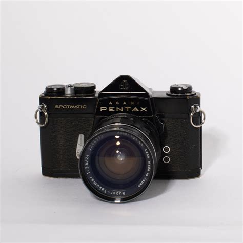 Pentax Spotmatic SP Black (24mm, 50mm, 100mm Kit) - FRESH CLA – Film ...