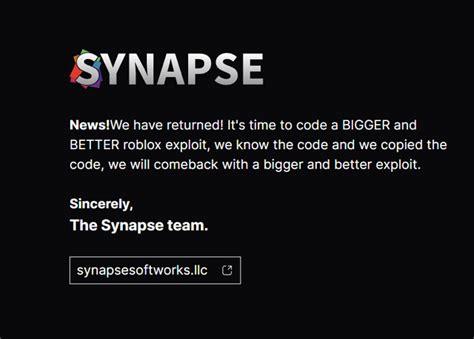 Oe Em Gee Synapse Sex Came Back Rrobloxhackers