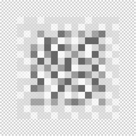 Censor Checkered Texture Pixel Mosaic Pattern Blur Effect Hiding Text