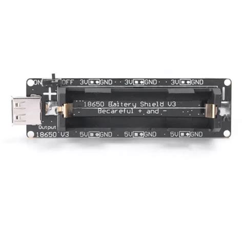 MICRO USB WEMOS ESP32 18650 Battery Shield V3 ESP 32 LED Fit Cable EUR