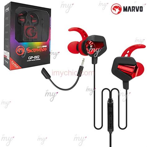 Ecouteur Gaming Stereo Avec Mic Marvo Scorpion Gp 002 Imychic